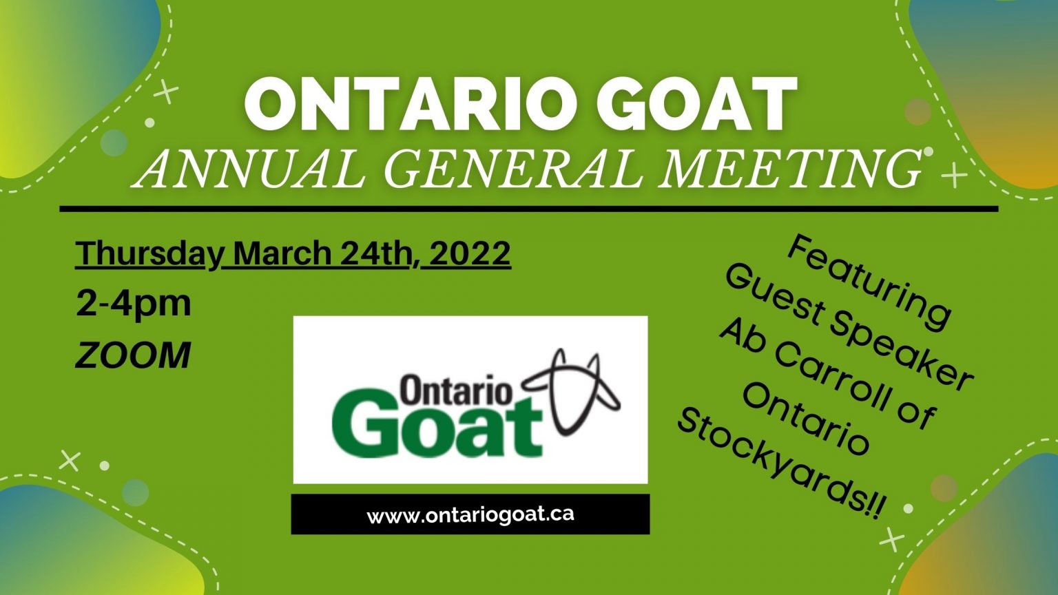 Ontario Goat – Proudly representing Ontario's dairy, meat and fibre ...