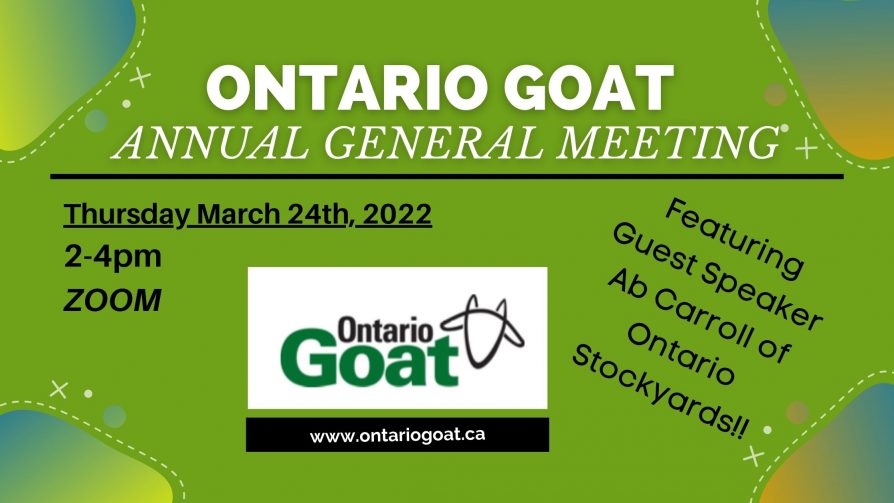 Ontario Goat – Proudly representing Ontario's dairy, meat and fibre ...