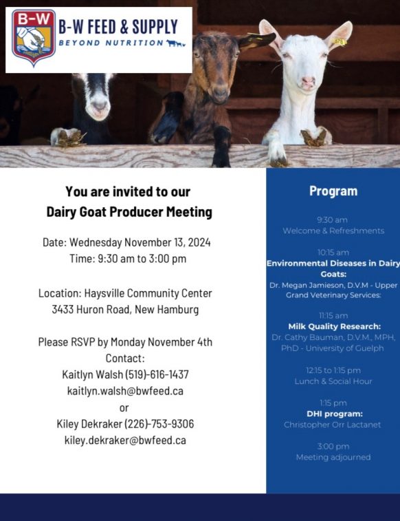 Ontario Goat – Proudly representing Ontario's dairy, meat and fibre ...